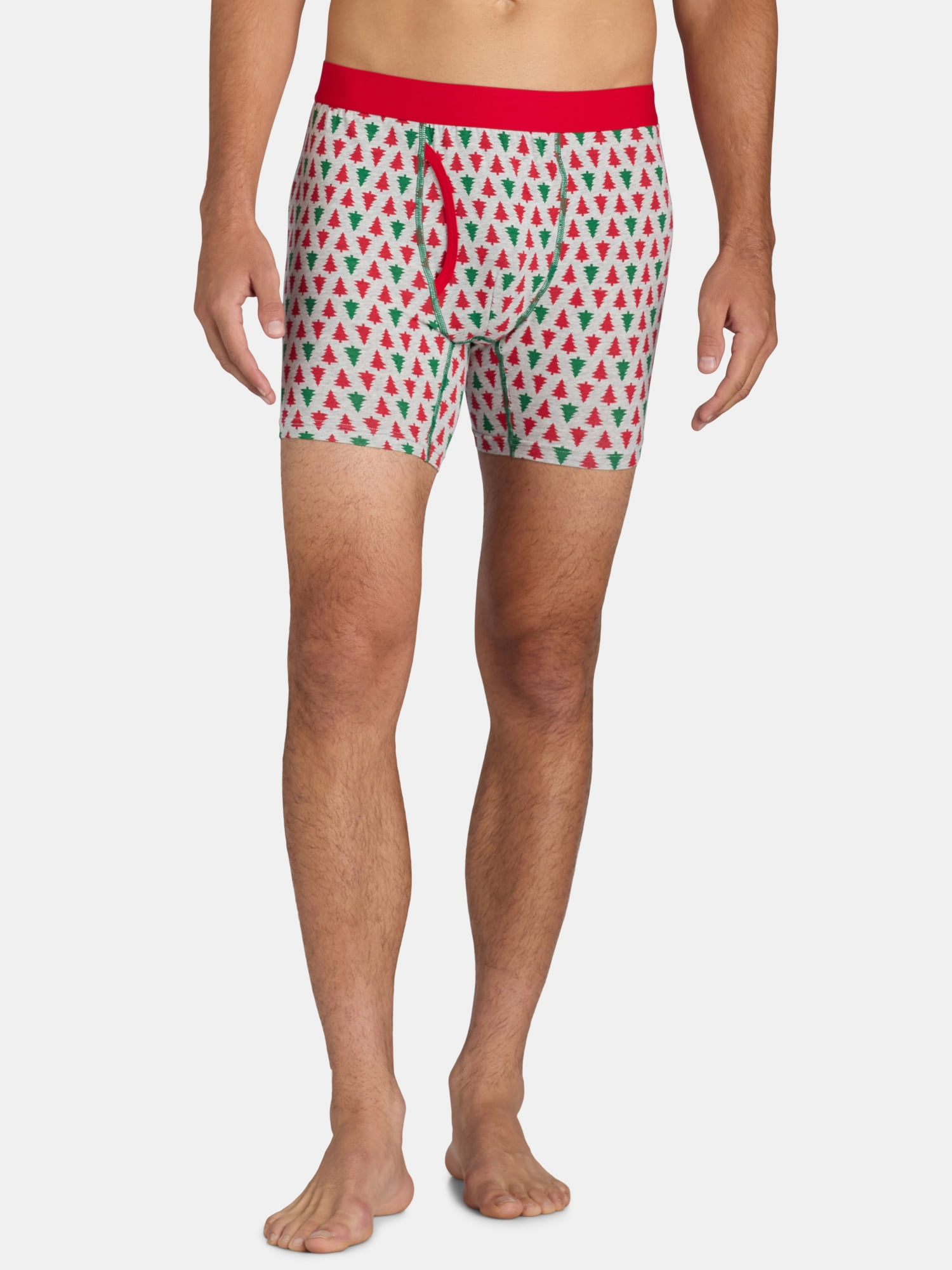 Holiday Time Print Boxer Briefs, Men’s, Sizes S-XL - Walmart.com