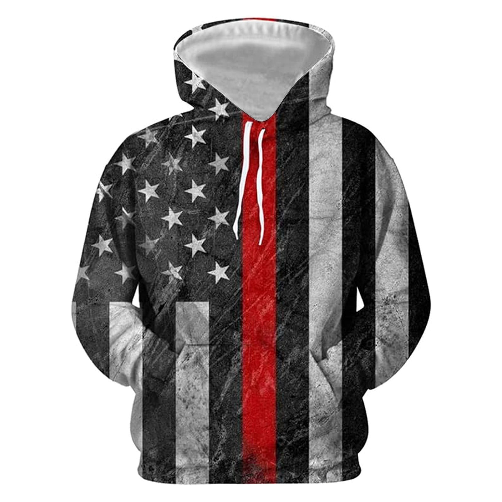 Mens Hoodie Cozy Durable Hoddie Para Hombre Casual Wicking Men's Hooded ...