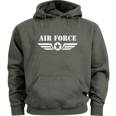 Rothco Embroidered Air Force Hooded Pullover Sweatshirt, Blue Hoodie ...