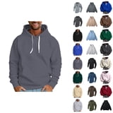 Mens Hoodies Zip Up Trendy Lightweight Work Hoodie Sweatshirt Long ...