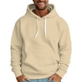 Mens Hoodies Zip Up Trendy Lightweight Work Hoodie Sweatshirt Long ...