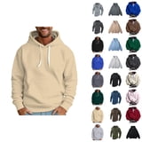 Mens Hoodies Zip Up Trendy Lightweight Work Hoodie Sweatshirt Long ...