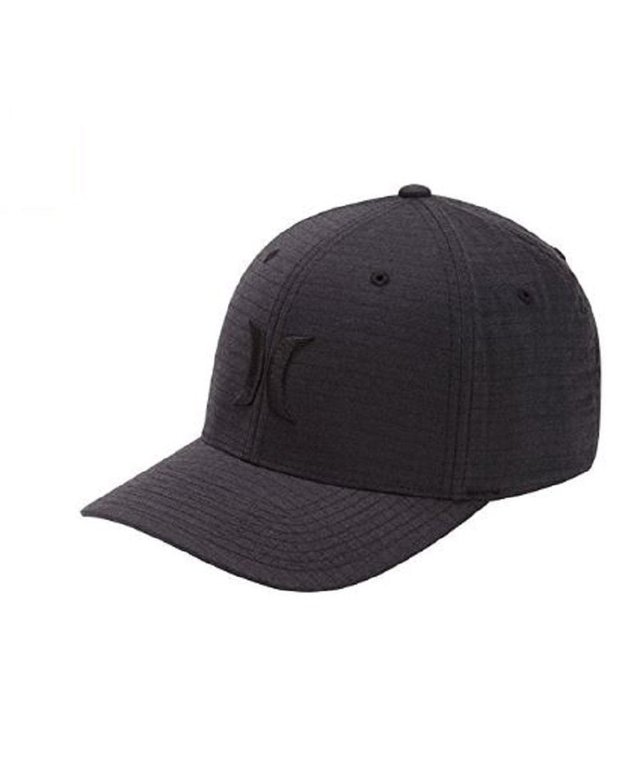 Hurley Men's Textures Baseball Cap, Black/Black Ripstop, S-M - Walmart.com