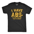 Mens I Have Abs-olutely No Idea What I'm Doing T Shirt Funny Workout Fitness Graphic Tee Graphic ...