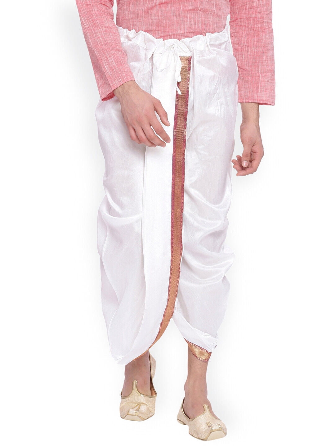 Mens Indian Wear Silk Bend Handmade Free Size Harem Salwar Dhoti ...