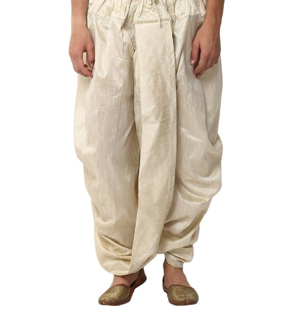 Mens Indian Wear Silk Bend Handmade Free Size Harem Salwar Dhoti ...