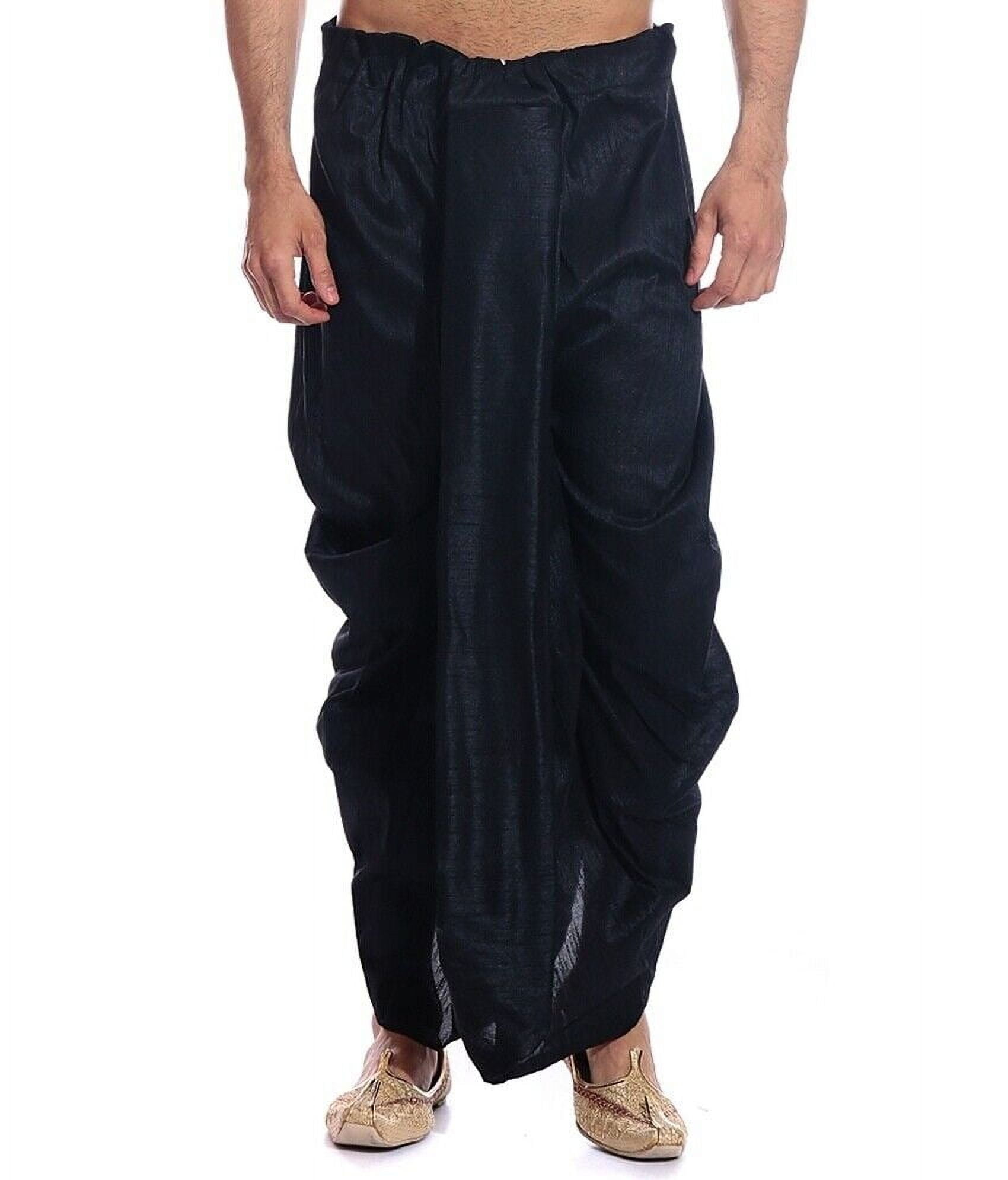 Mens Indian Wear Silk Bend Handmade Size libre Harem Salwar Dhoti ...