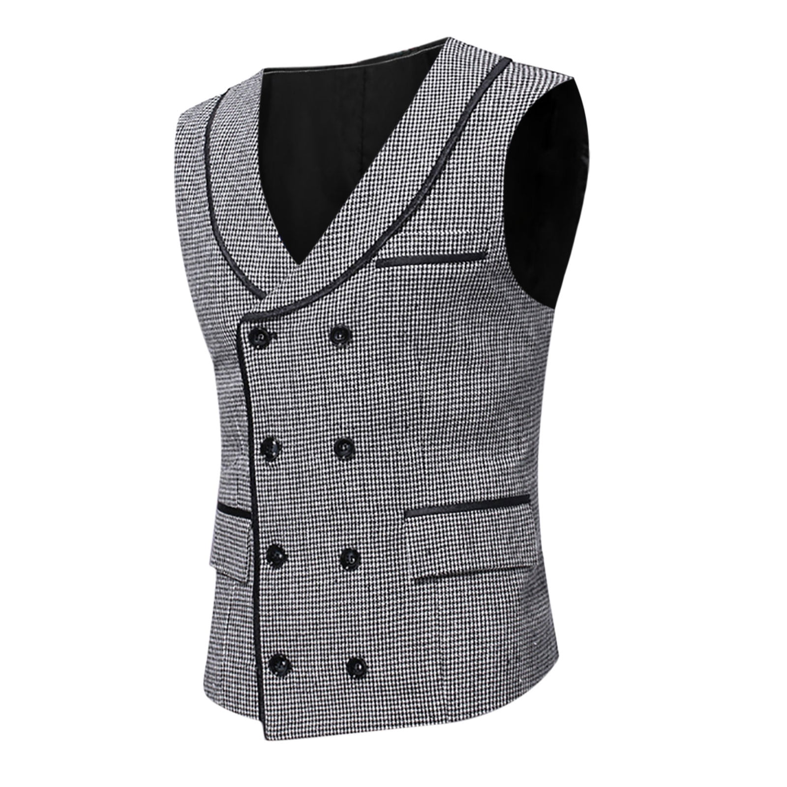 Mens Jackets Lightweight Casual Banquet Wedding Versatile Business Vest ...