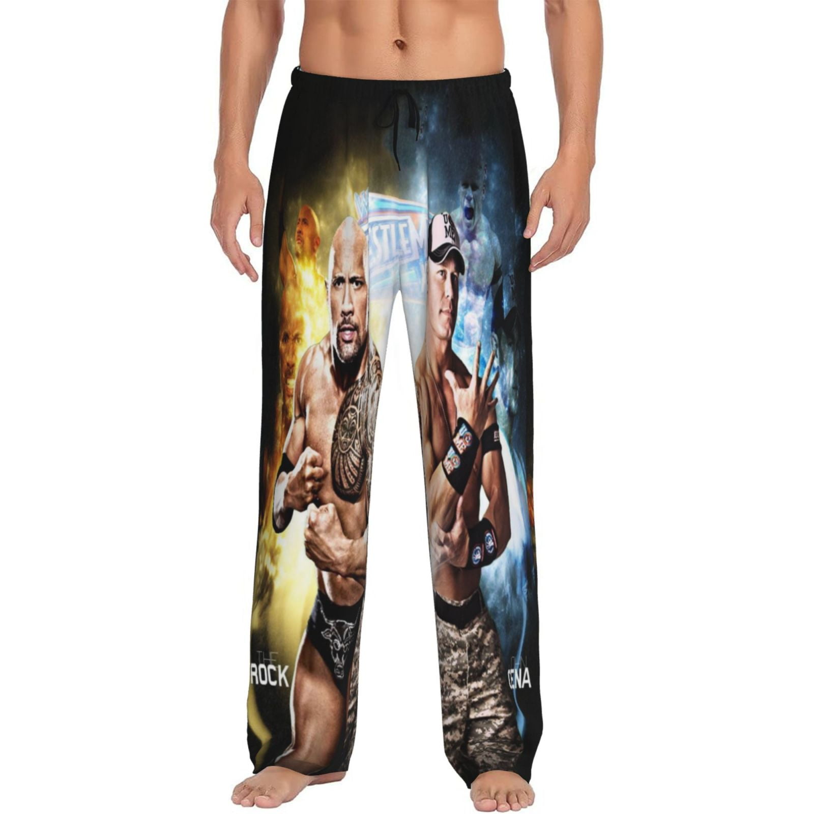 Mens John Wrestler Cena Pajama Pants Lounge Pants Super Soft Pajama ...