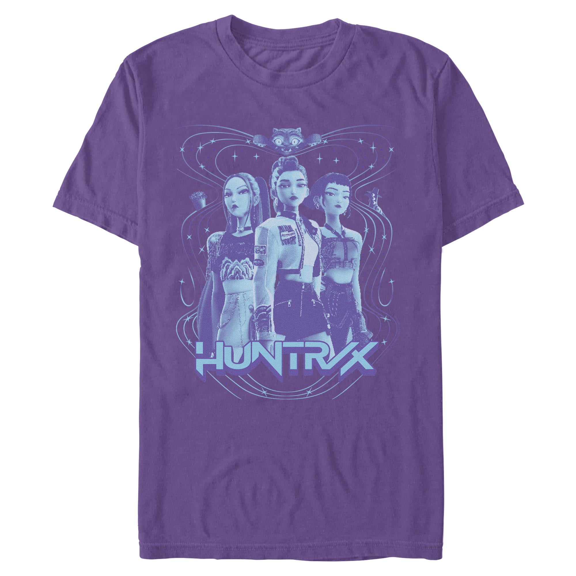 Mens KPop Demon Hunters Huntrix Honmoon T Shirt - Walmart.com