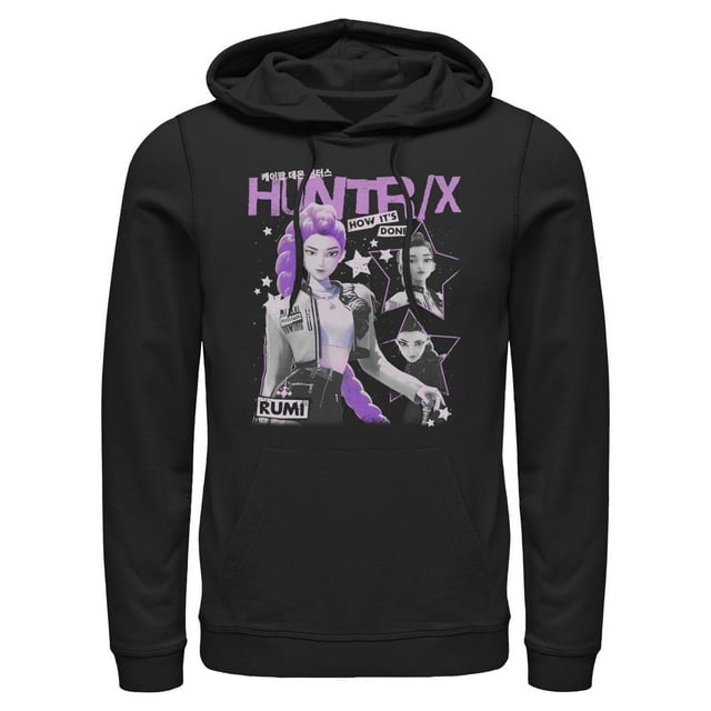 Mens KPop Demon Hunters Pop Star Huntrix Rumi Lightweight Hoodie ...