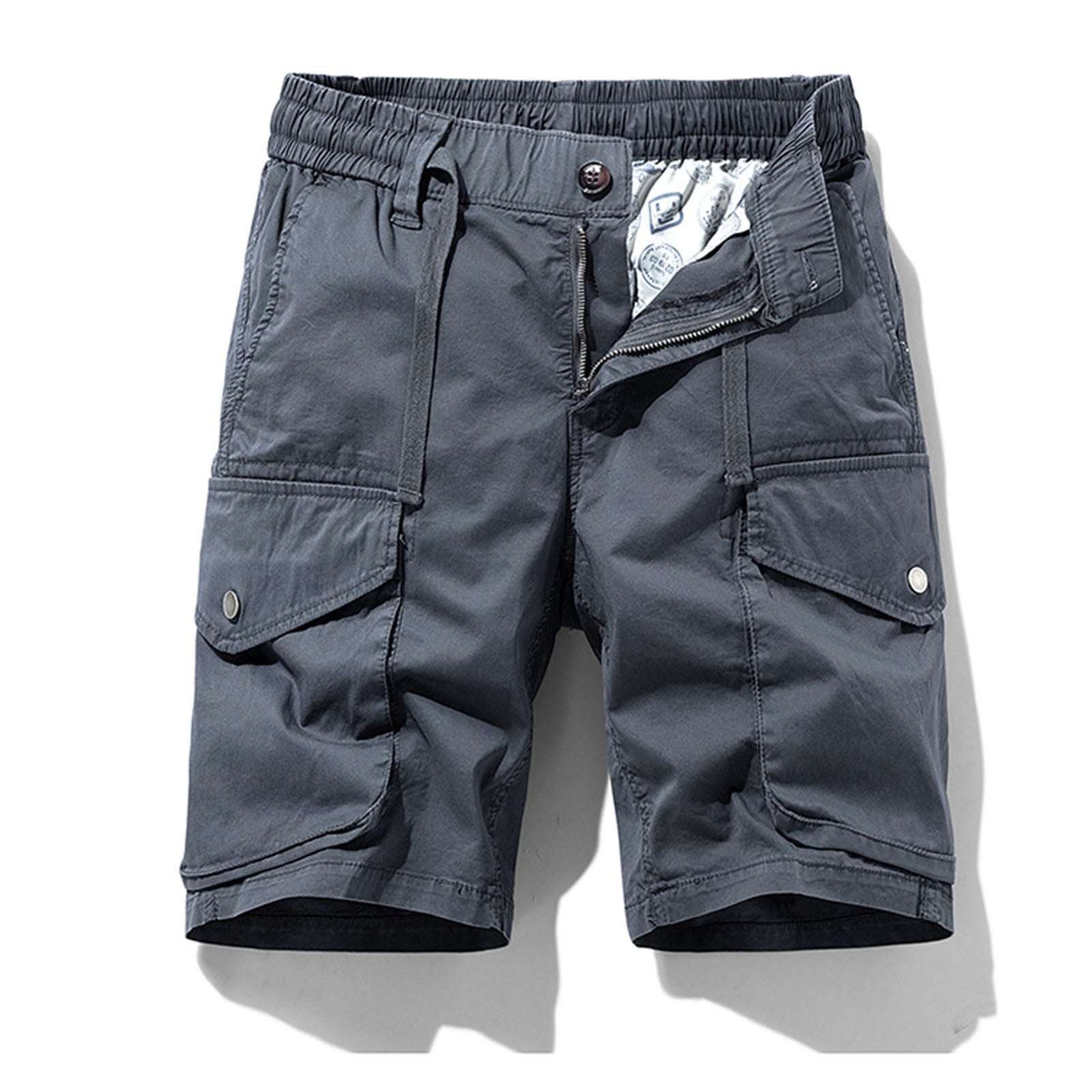Mens Khaki Cargo Shorts, Multi - Pockets, Rugged Build, Summer Hunting ...