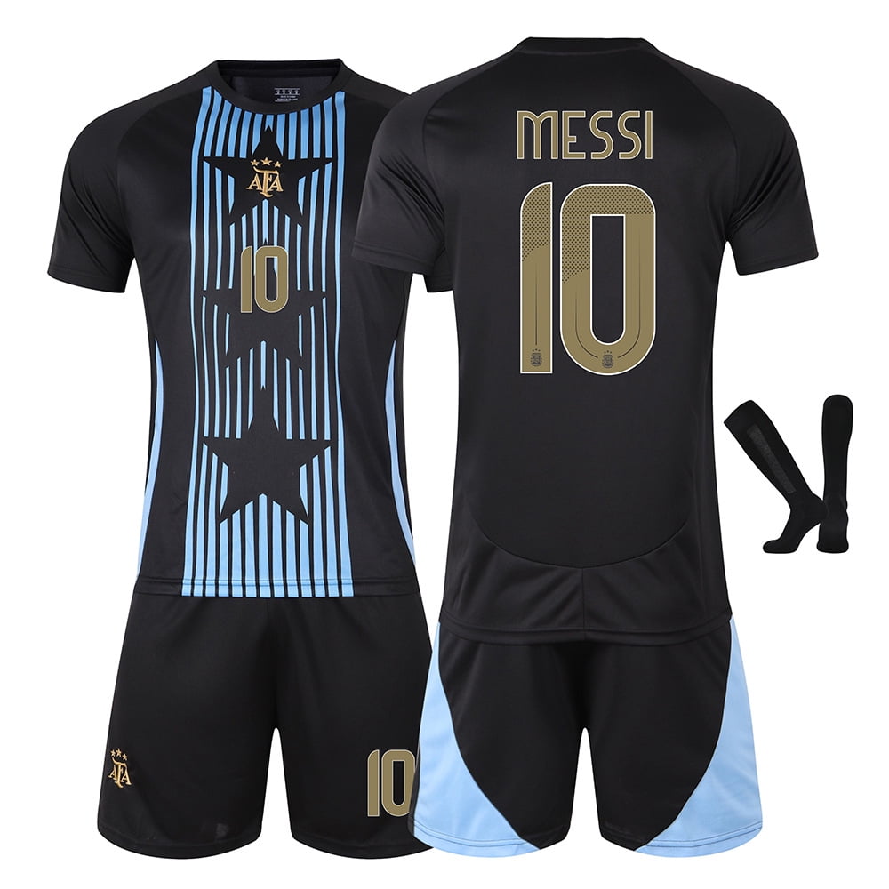 Mens/Kids 24/25 Argentina Soccer #10 ME-SSI Jerseys Football Team ...