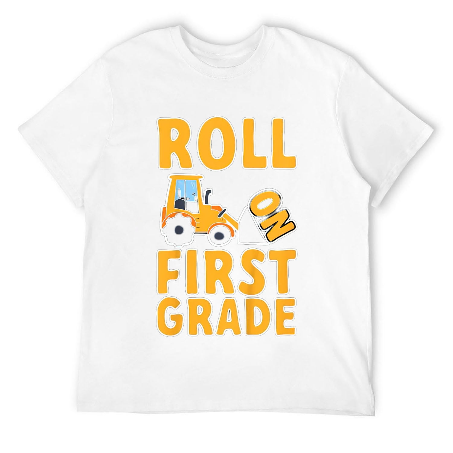 Mens Kids First Day of School Boys 1st Grade Roll on first grade T ...