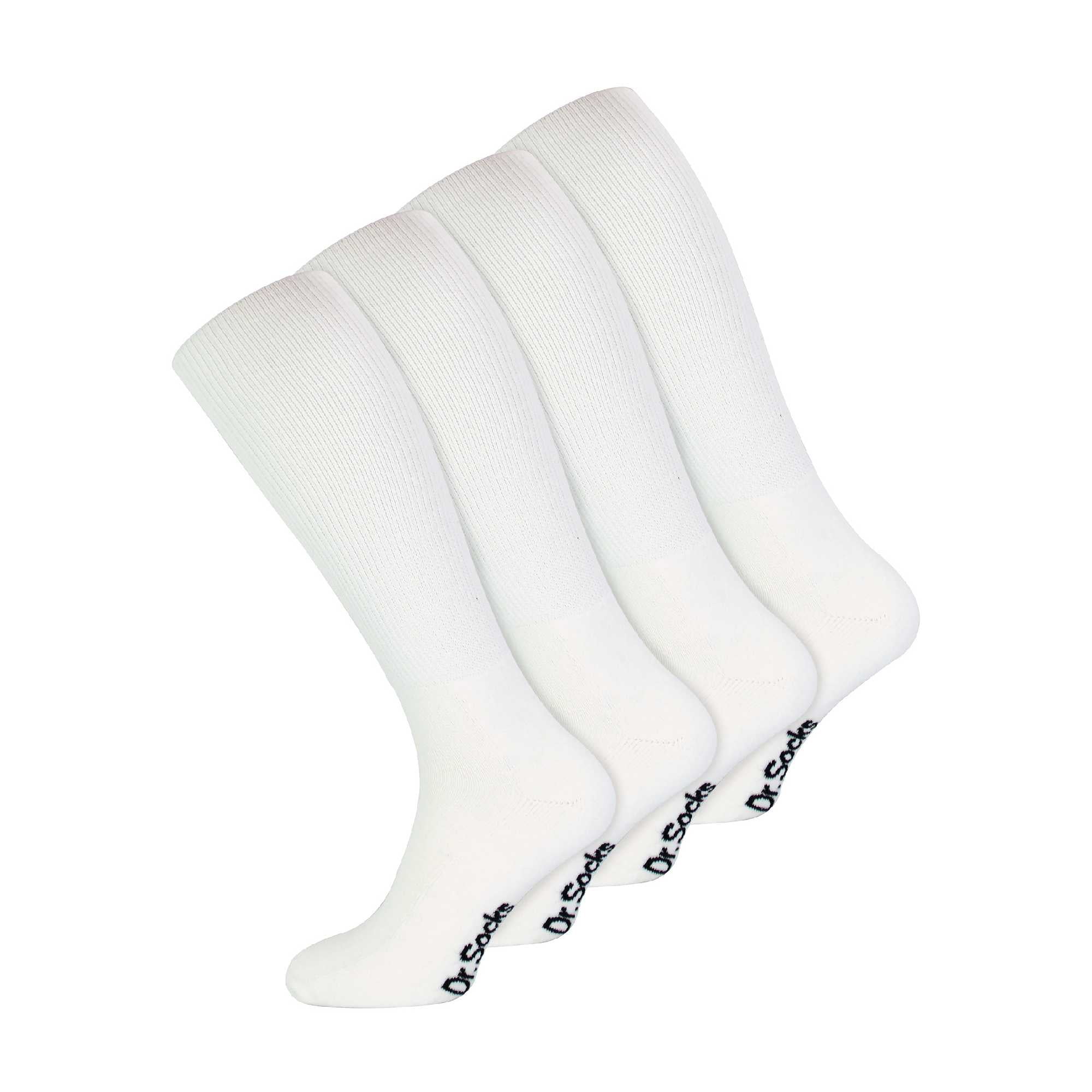 Mens Knee High Diabetic Socks | Dr.Socks | Extra Wide Loose Long Bamboo ...
