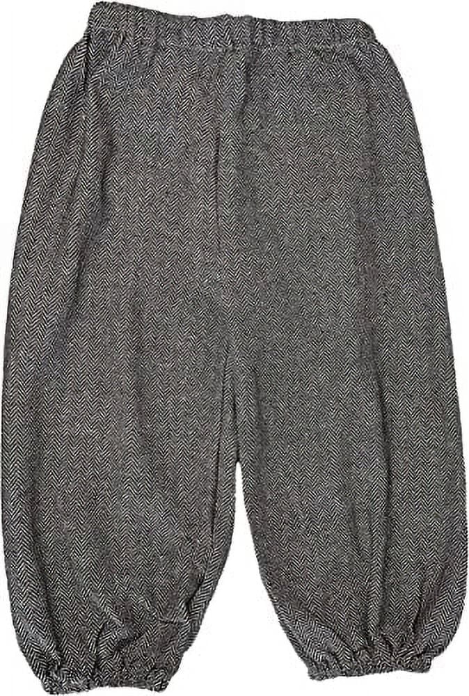 Mens Knickers, Tweed - Grey - Size X-Large | Renaissance Pants, Pirate ...