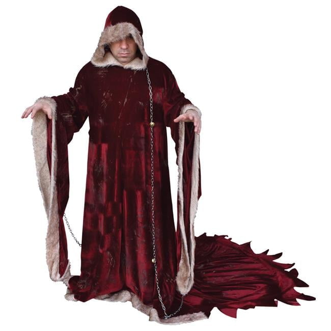 SupriseItsMe Krampus Men's Fancy-Dress Costume with Quality Santa Robe ...