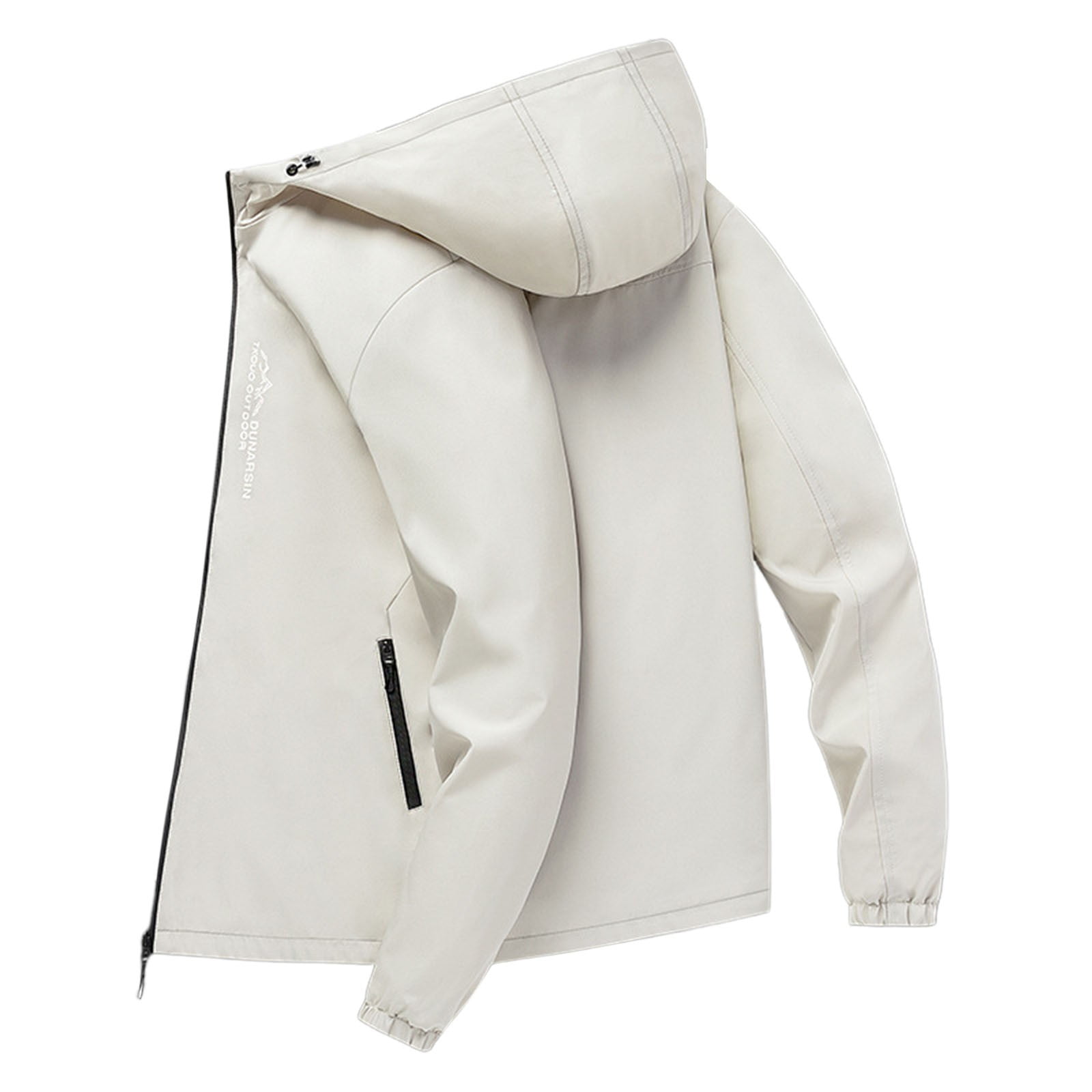 Mens Leather Jacket Down Liner Thickened Inside Outside To Wear Cold ...