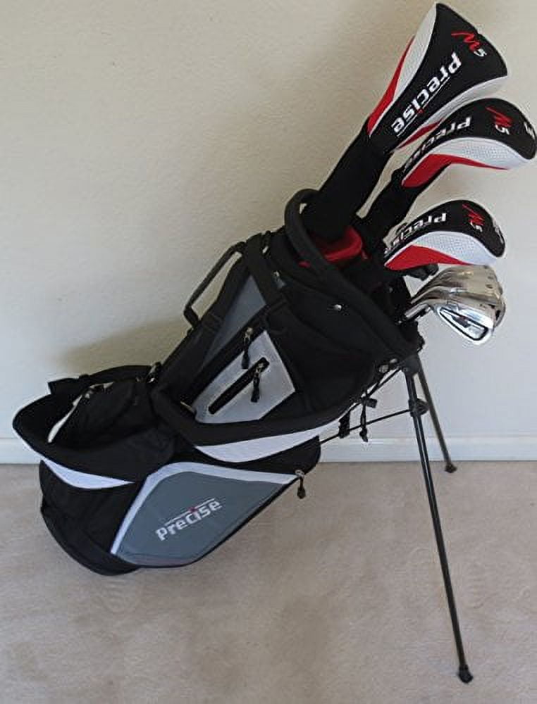 Mens Left Handed Full Club Golf Set with Driver, Fairway Wood, Hybrid ...