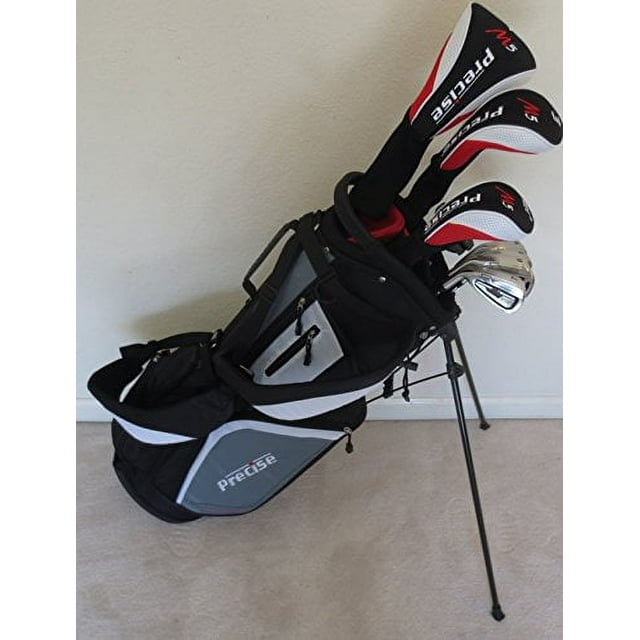Mens Left Handed Full Club Golf Set with Driver, Fairway Wood, Hybrid ...