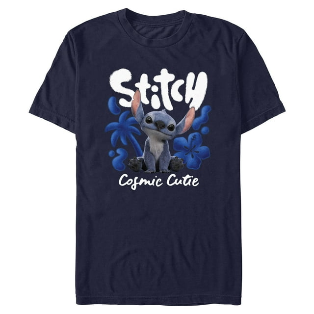 Mens Lilo & Stitch Cosmic Cutie T Shirt - Walmart.com