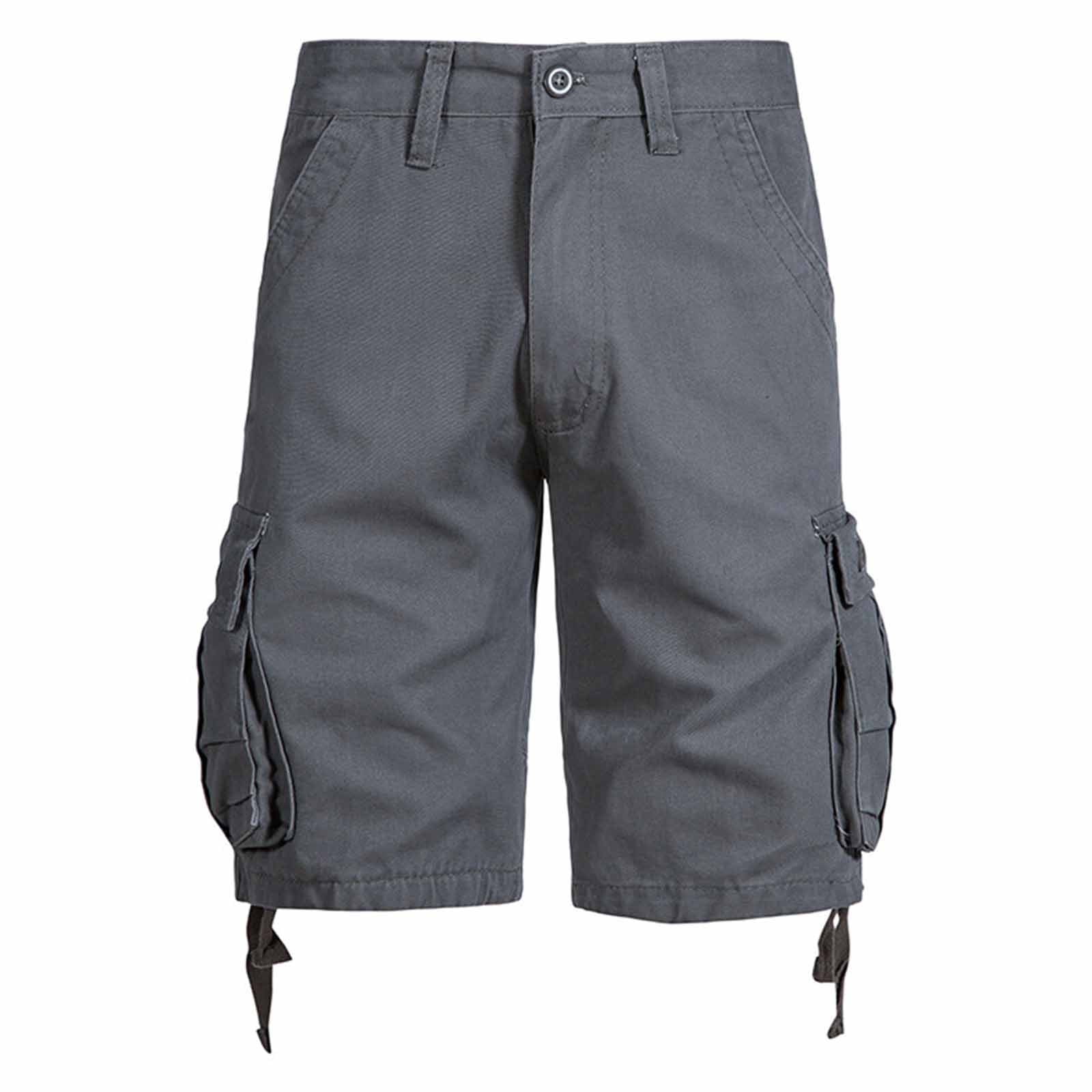 Mens Long Shorts Men Shorts Cargo Big and Tall Men Cargo Shorts Casual ...
