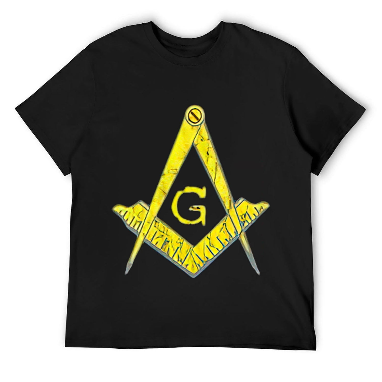 Mens Masonic Symbol Freemason Mason Crest PHA Lodge Fraternal T-Shirt ...