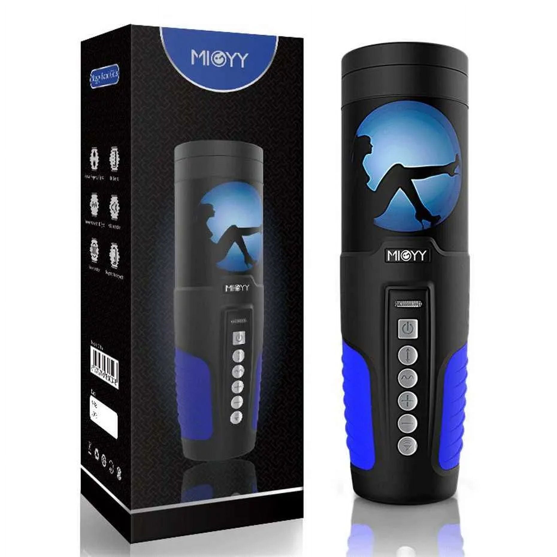 Mens Masturbator Quiet Male Masturbators 2 In 1 Suction Blowjobsex