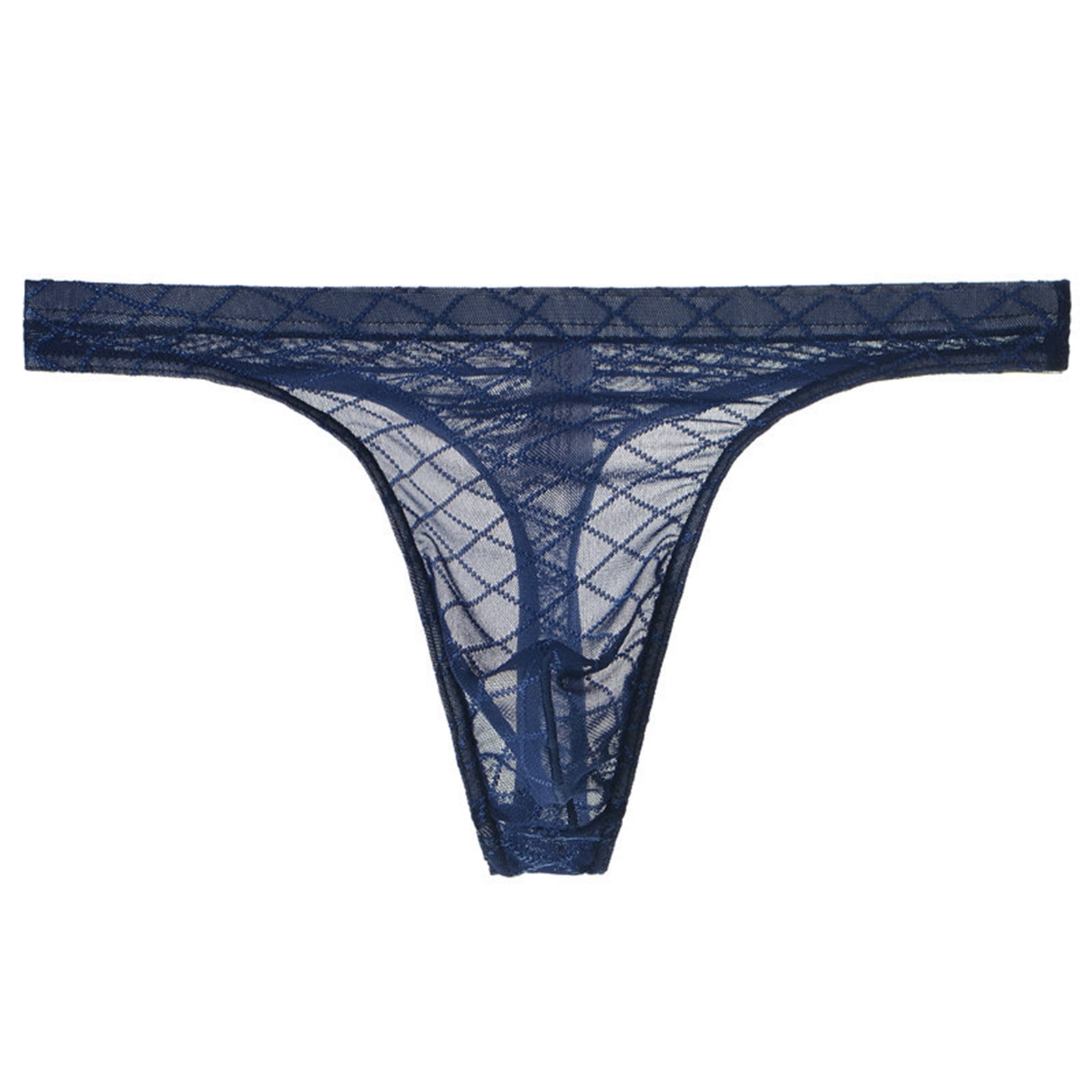 Mens Mesh Briefs Thong Underwear Low Rise Stretch Panties, Sexy Bikini ...