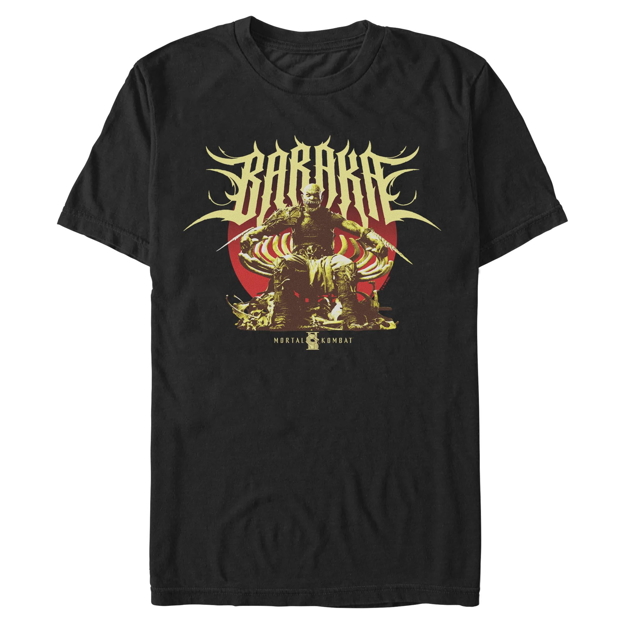 Mens Mortal Kombat II Baraka in Action Pose T Shirt - Walmart.com