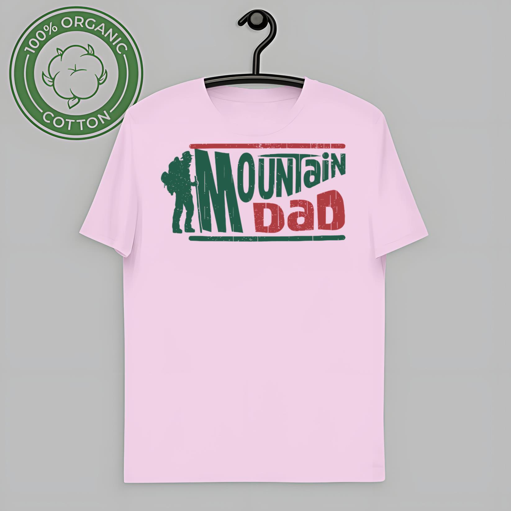 Mens Mountain Dad Cool Hiking Camping Fathers Day Papa Dad-TH57876 ...