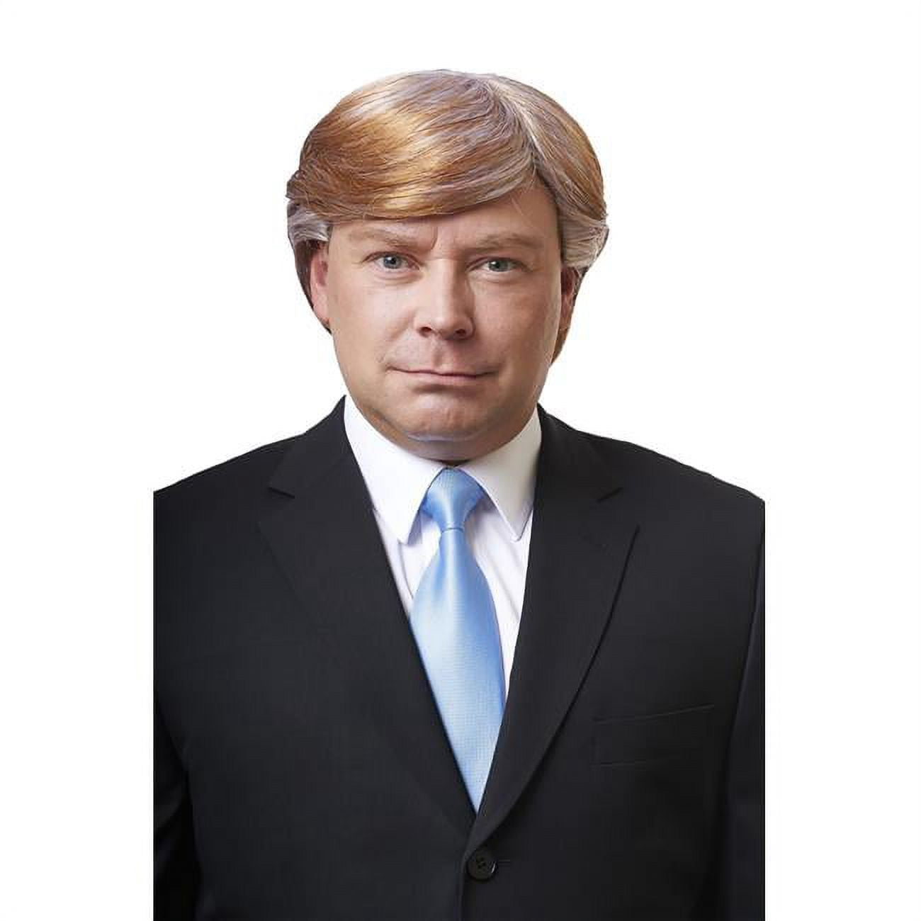 Mens Mr. CEO Trump Wig Honey Blonde Costume Accessory - Walmart.com