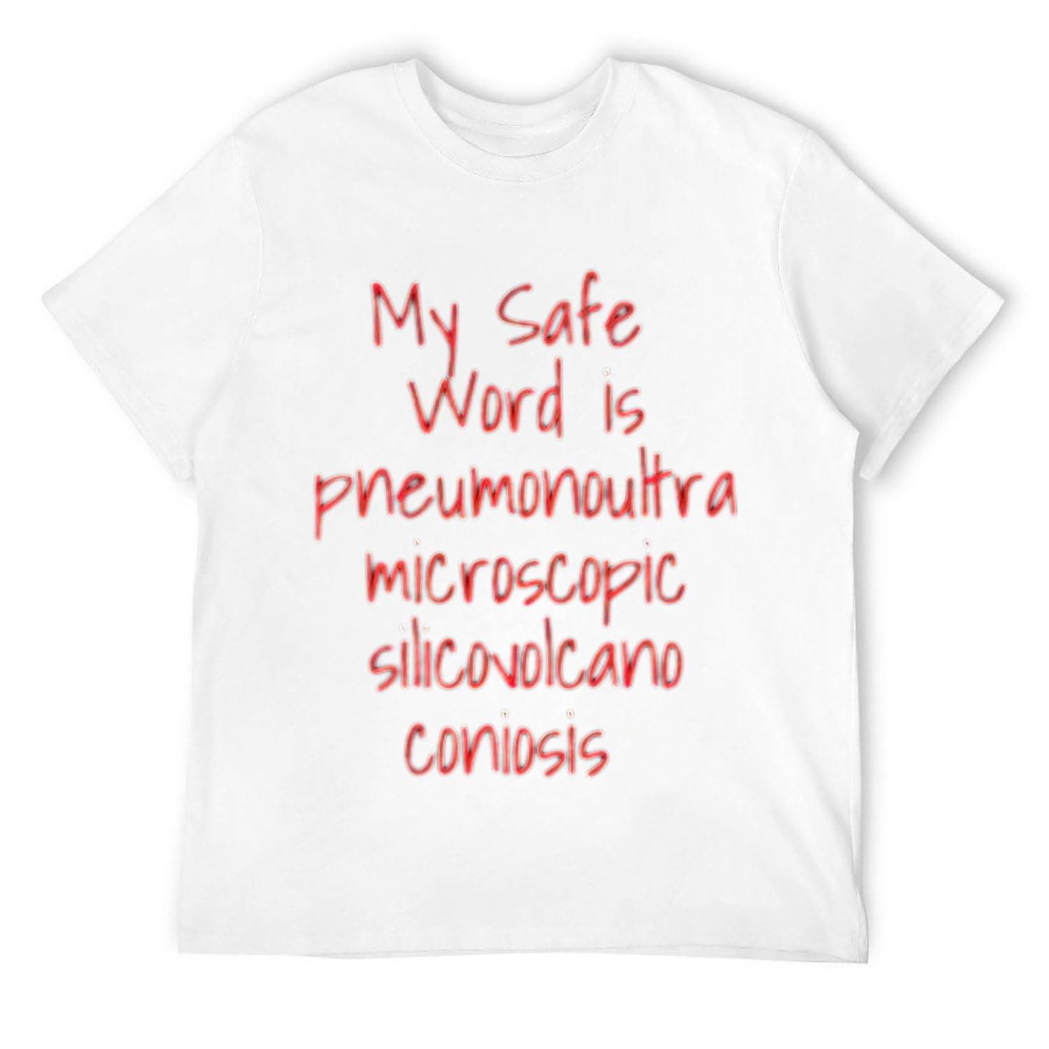 Mens My Safe Word is Pneumonoultramicroscopicsilicovolcanoconiosis T ...