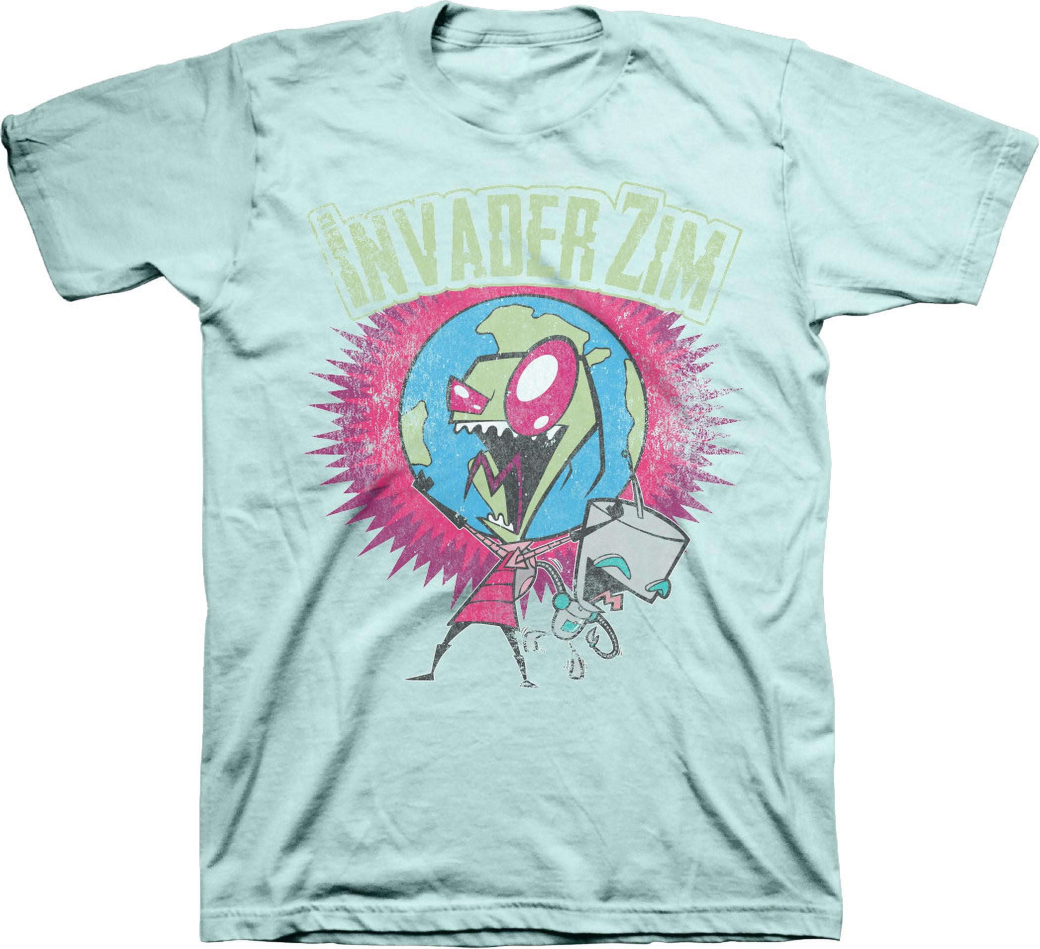 Mens Nickelodeon Invader Zim Shirt - Retro Nick Invader Zim tee ...