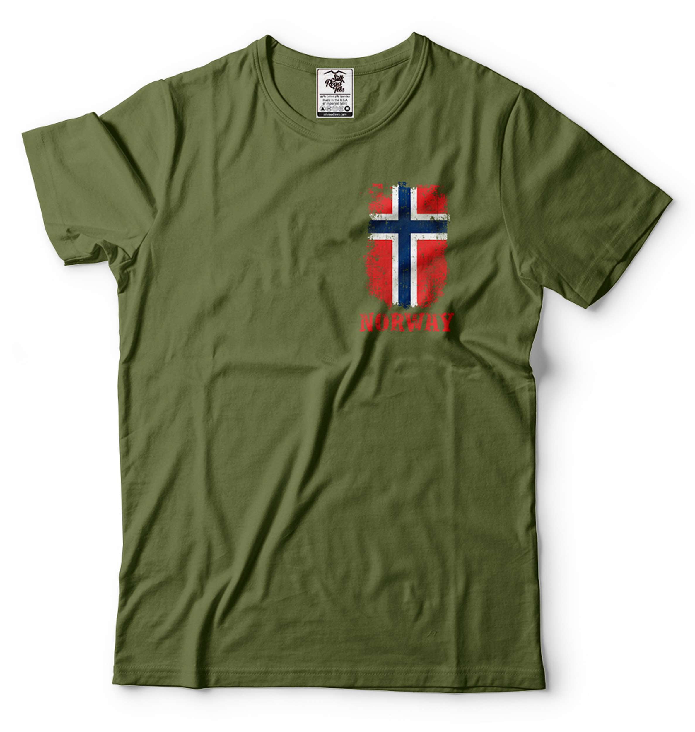 Mens Norway Pocket T-shirt Norway Patriotic Flag Shirt Norway National ...