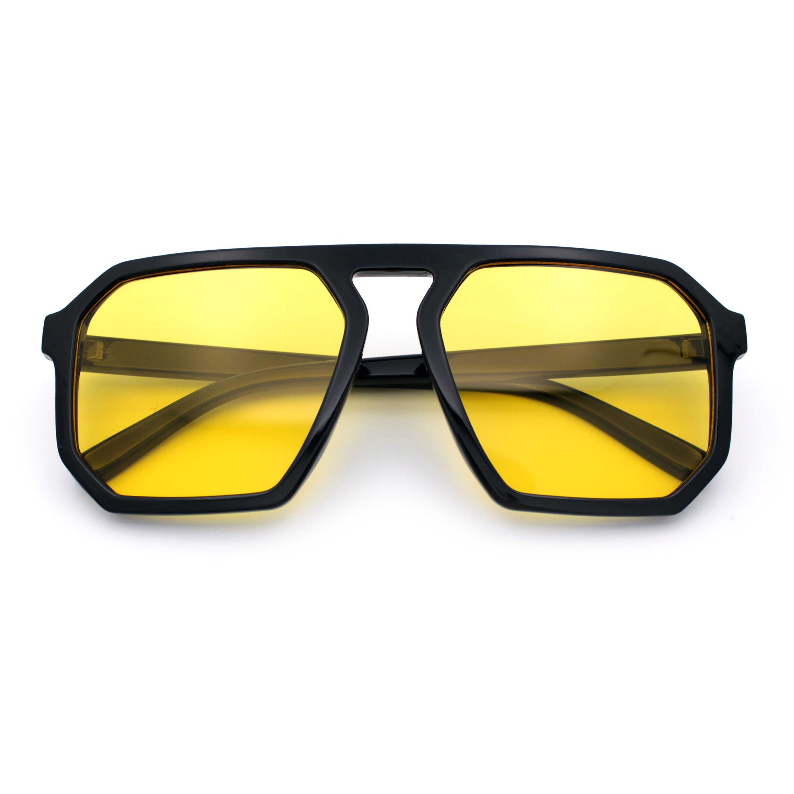 SA106 by Male Adult Octagon Geometric Plastic Racer Pilots Sunglasses ...