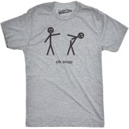 Mens Pull Yourself Together Funny Self Mocking Stick Figure T shirt ...