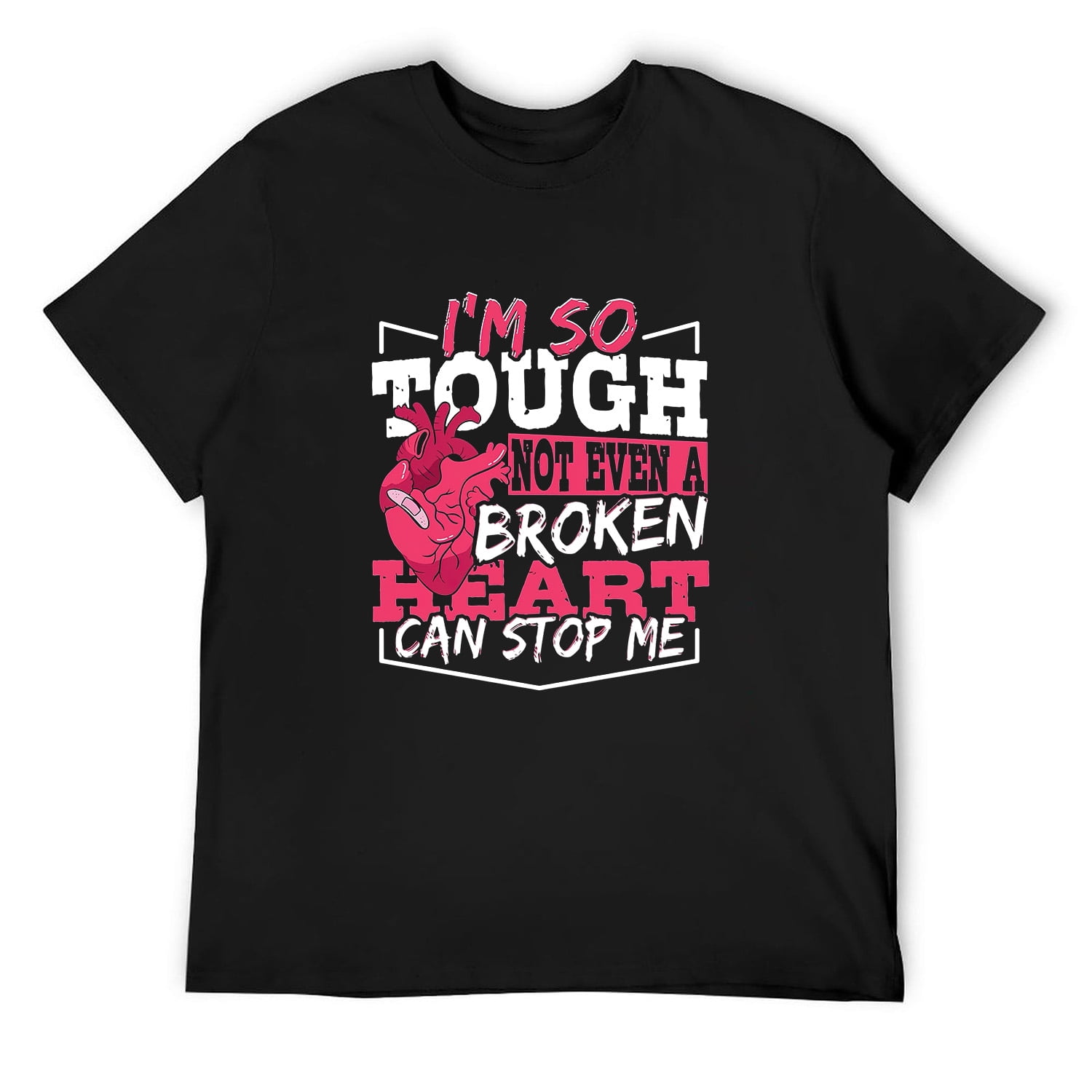 Mens Open Heart Surgery Design for Heart Health Awareness Short Sleeve ...