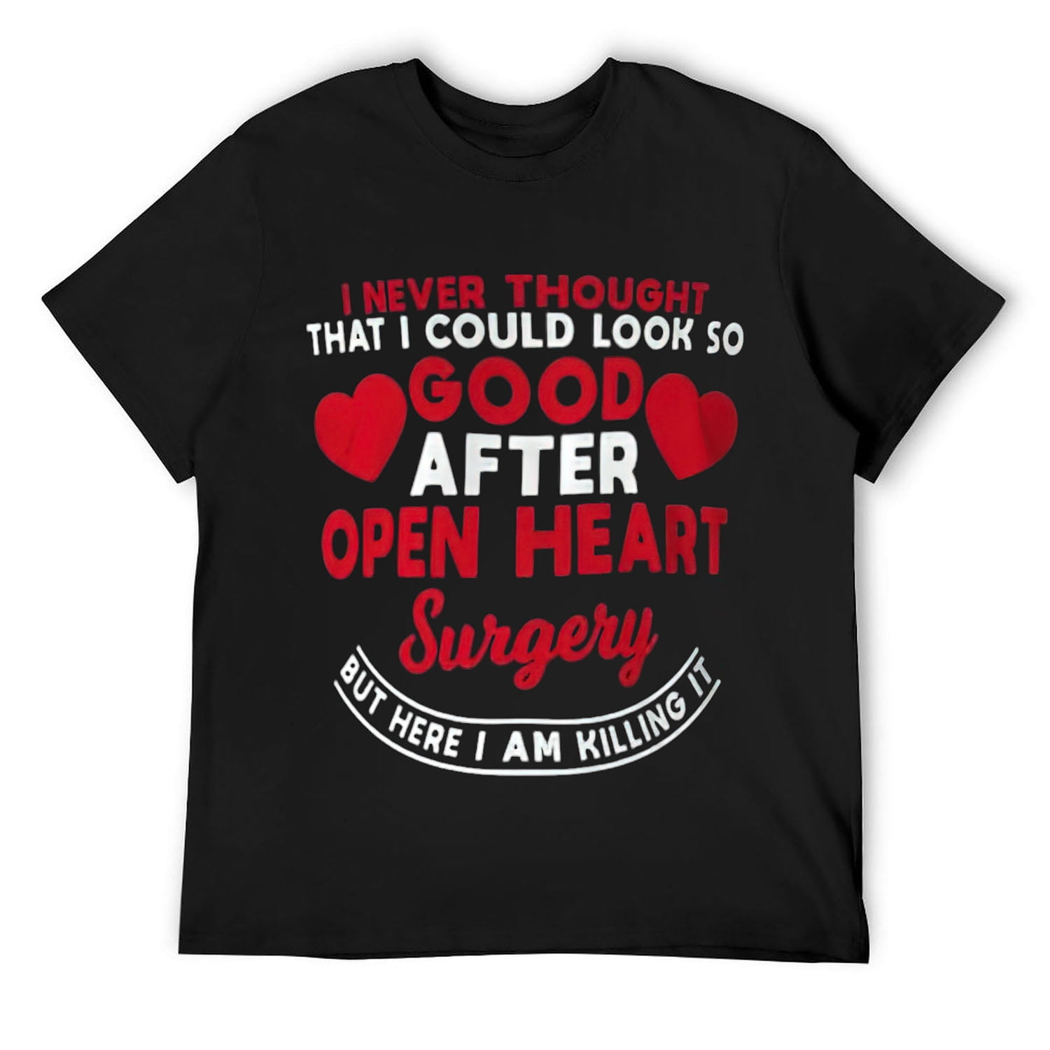 Mens Open Heart Surgery Quadruple Bypass Coronary Artery Warrior T ...