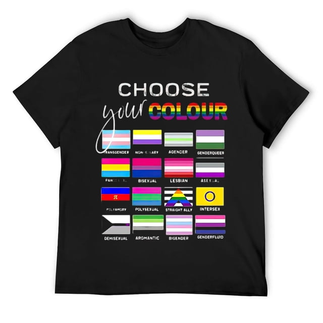 Mens PRIDE FLAGS Rainbow Design for Gay LGBT Day Month Parade T-Shirt ...