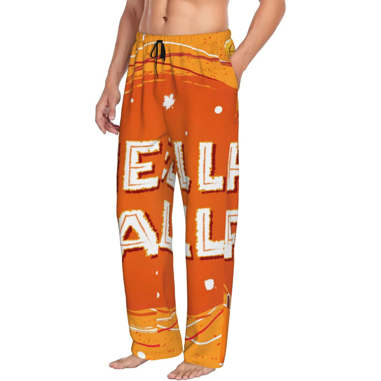 Mens Pajama Pants, Hello Fall 1 Mens PJ Pants Bottoms Sleep Pants ...
