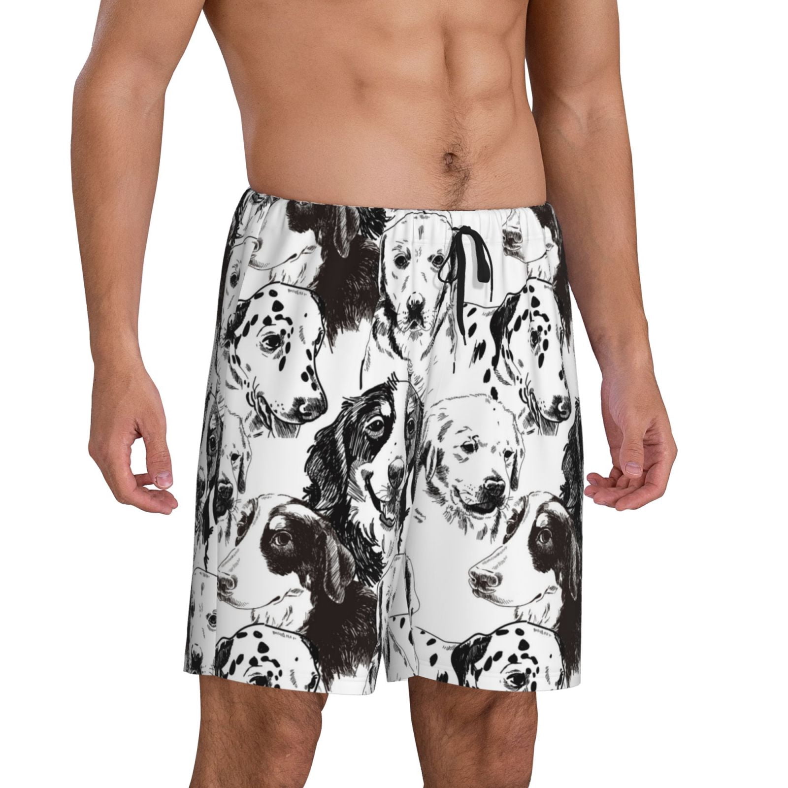 Mens Pajama Pants - Labrador Retriever Dog Sleep Shorts Mens Pajama ...