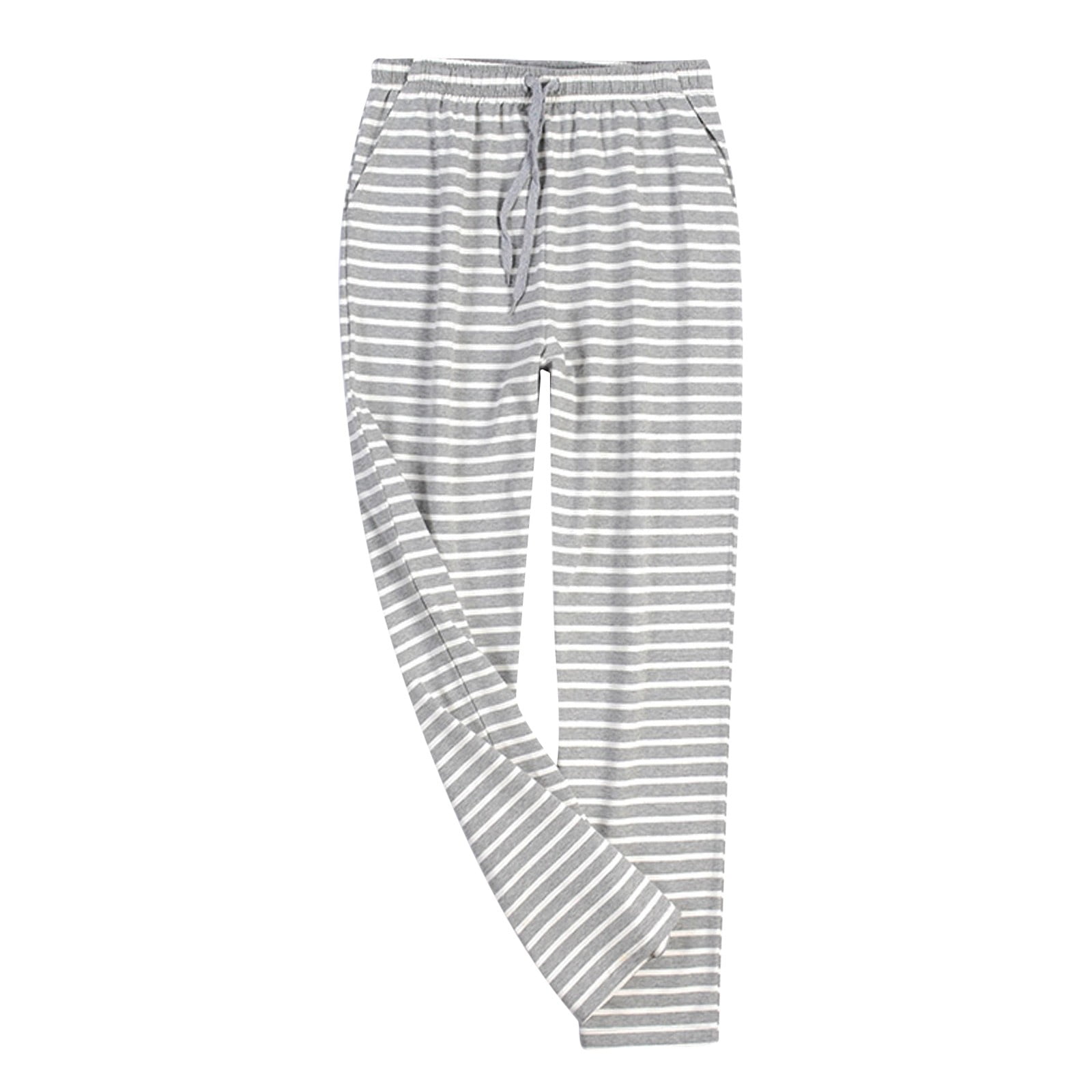 Mens Pajama Pants Pure Cotton Home Spring And Fall Loose Fitting Large ...