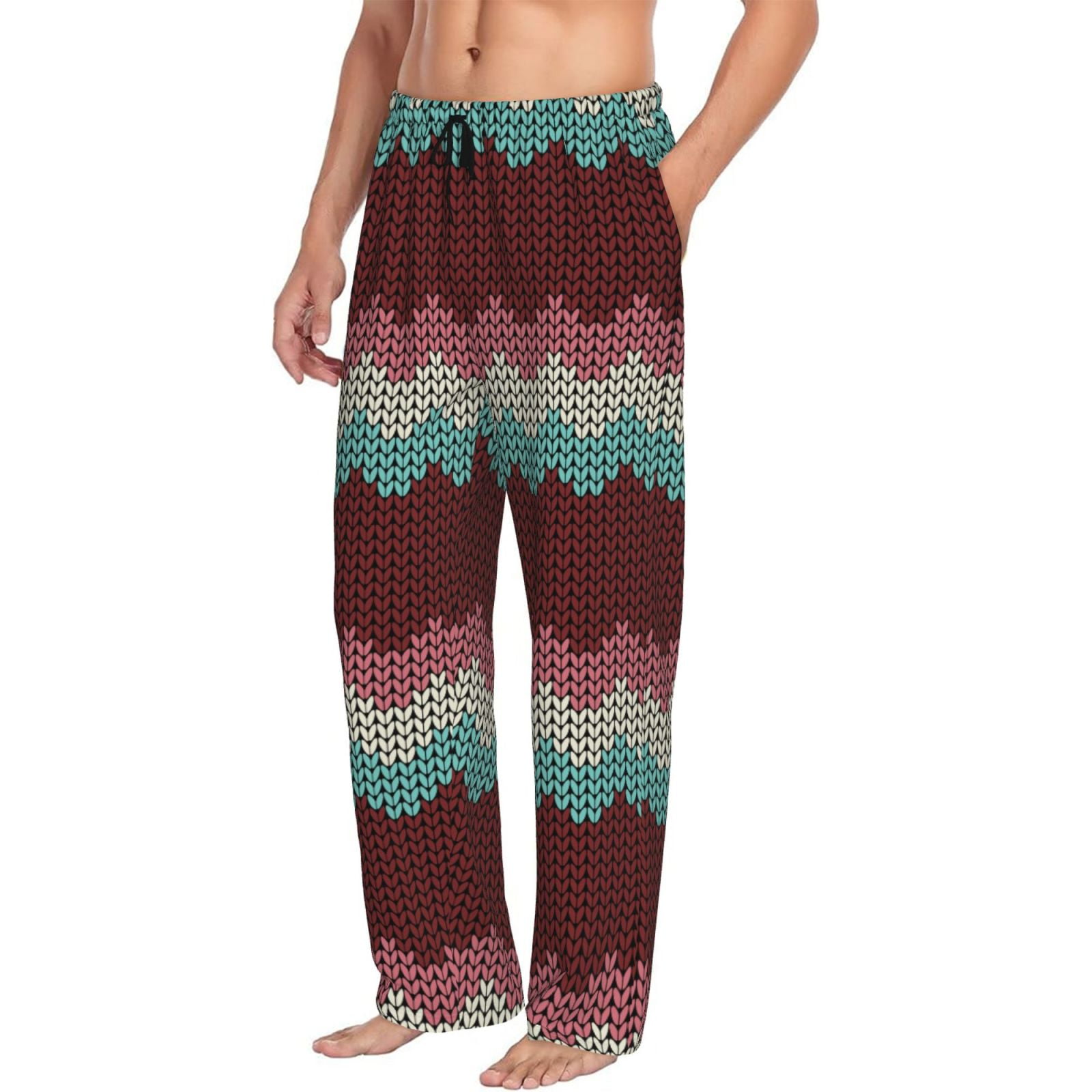 Mens Pajama Pants, fall leaf Element Lounge PJ Pants With Drawstring ...