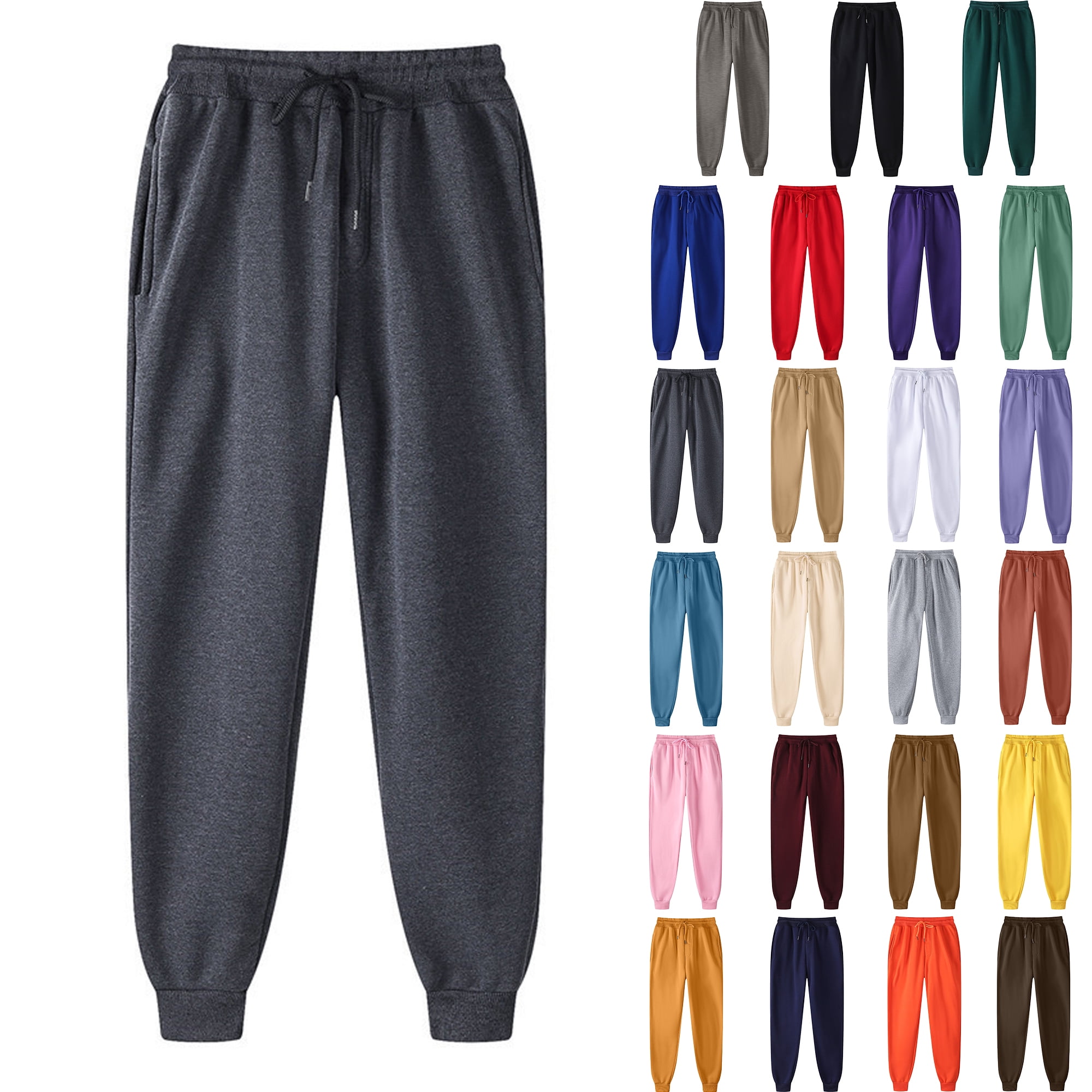 Mens Pants Clearance Running Sweatpants Hip-hop Pants Legging Padded ...