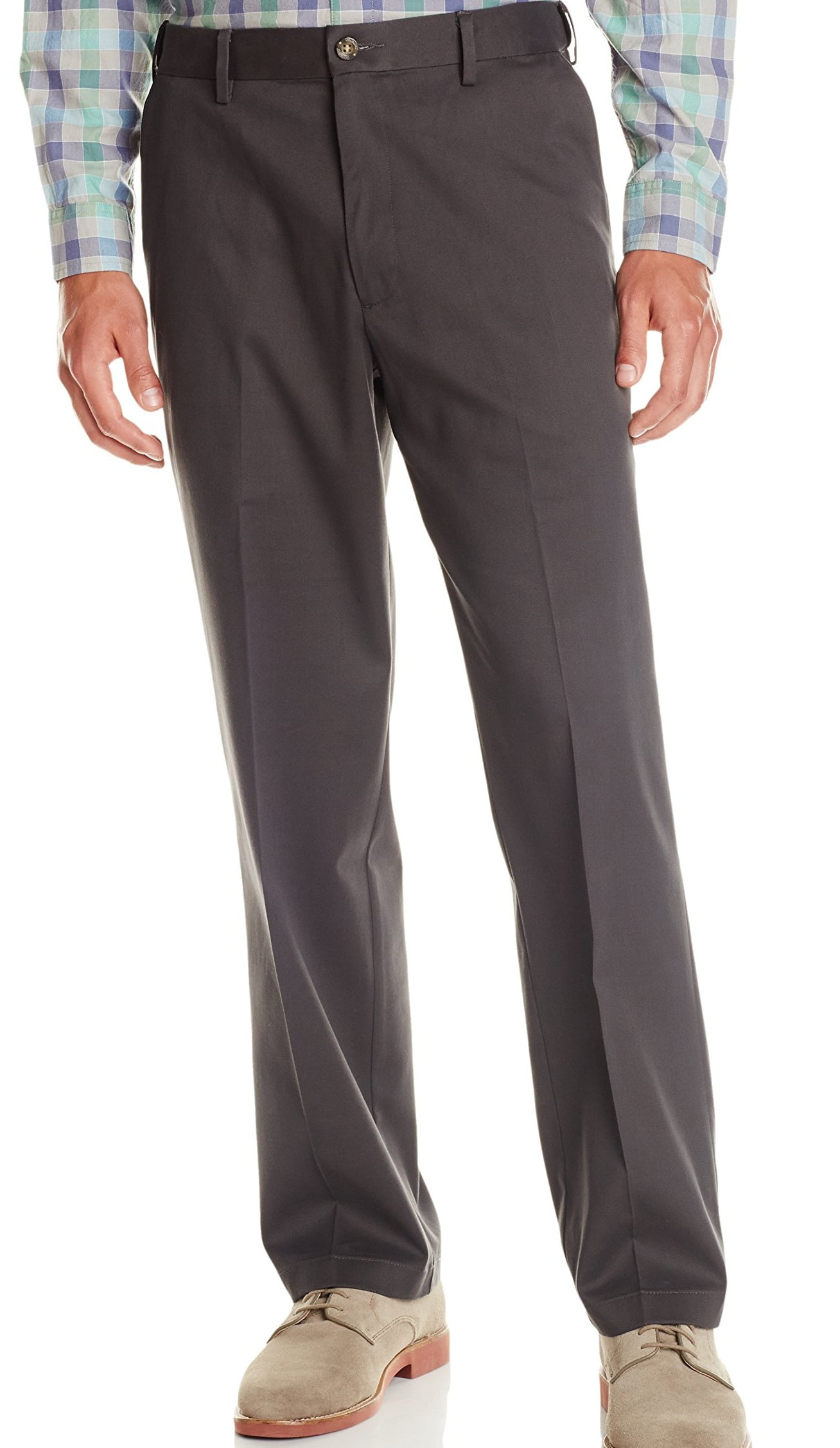 Men's Dockers® Comfort Stretch Relaxed-Fit Pants Color: Steelhead Size ...