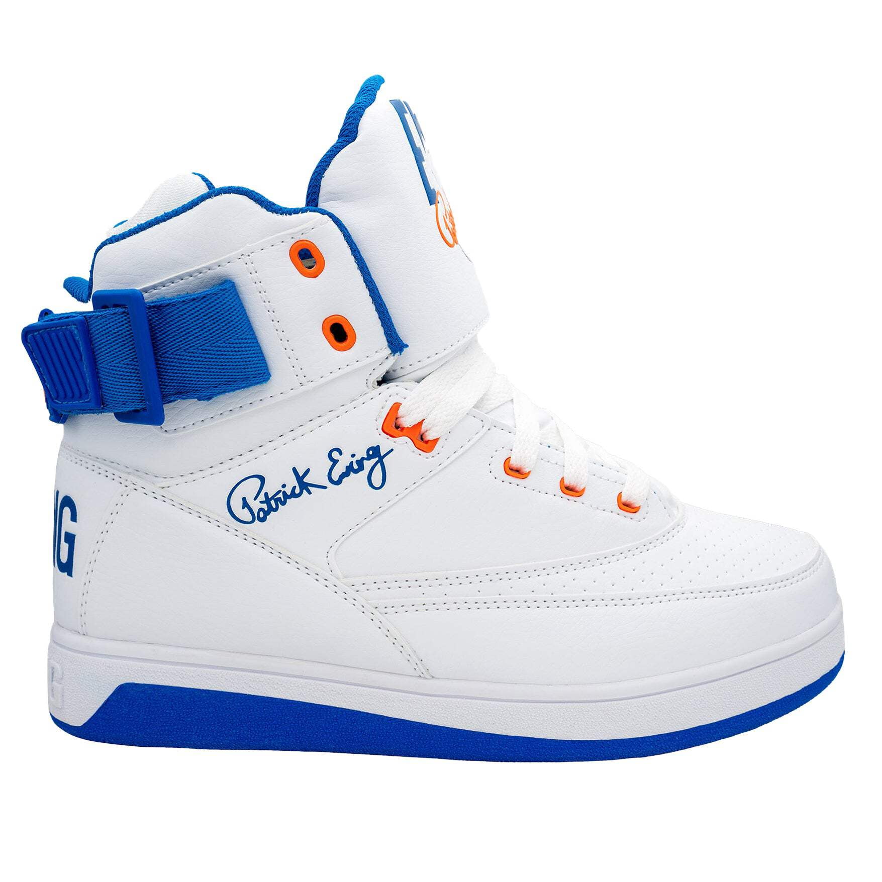 Mens Patrick Ewing 33 Hi Orion Shoe Size: 10 White - Blue - Orange ...