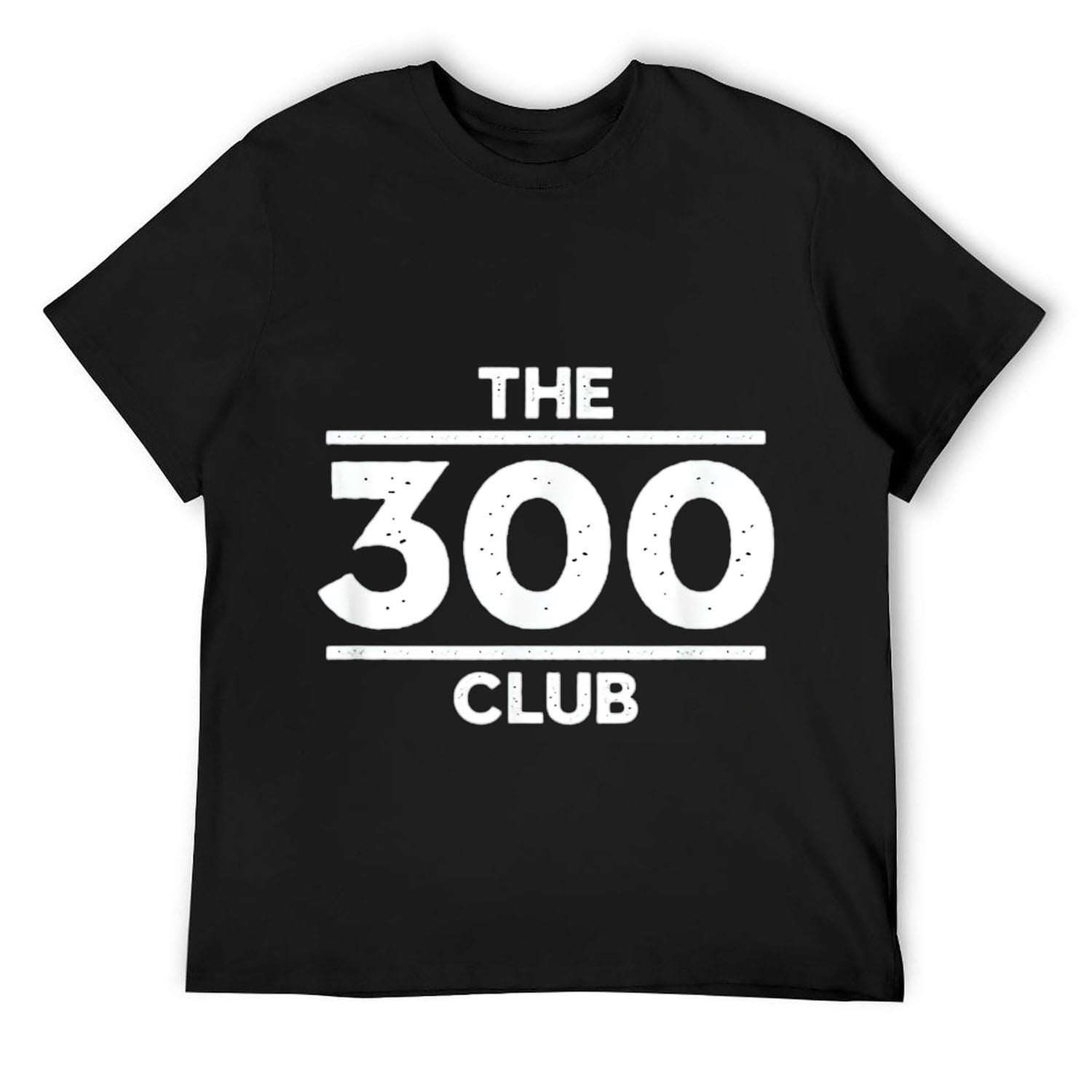 Mens Perfect Bowling Game Proud Member Of The 300 Club T-Shirt Black ...