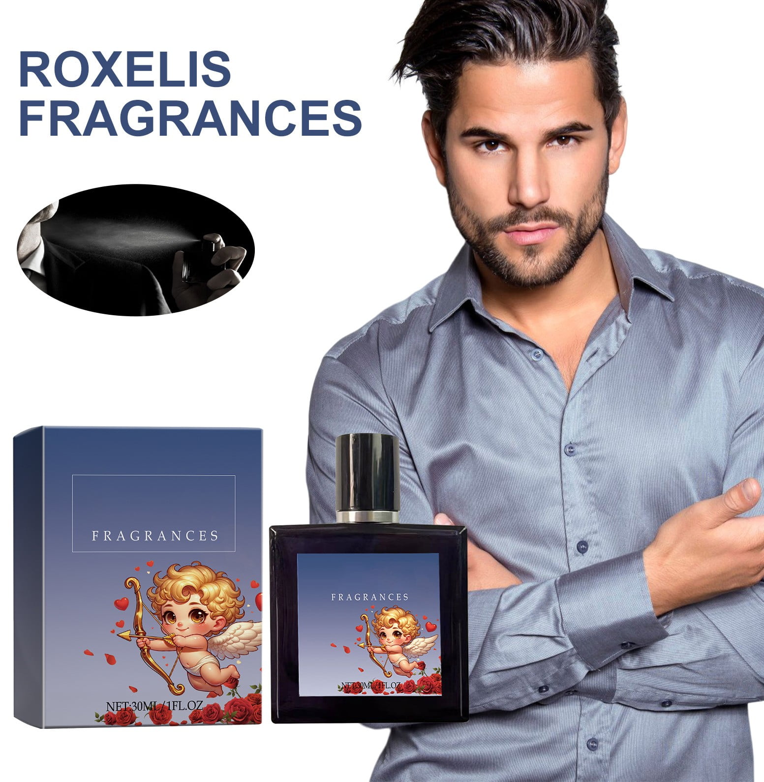 Mens Pheromone Infused Cologne - Eau De Toilette for Men, Pheromone ...