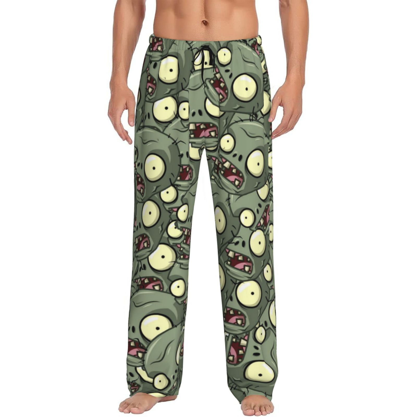 Mens Plants vs Zombi-e Pajama Pants Soft Lightweight Pajama Pants ...